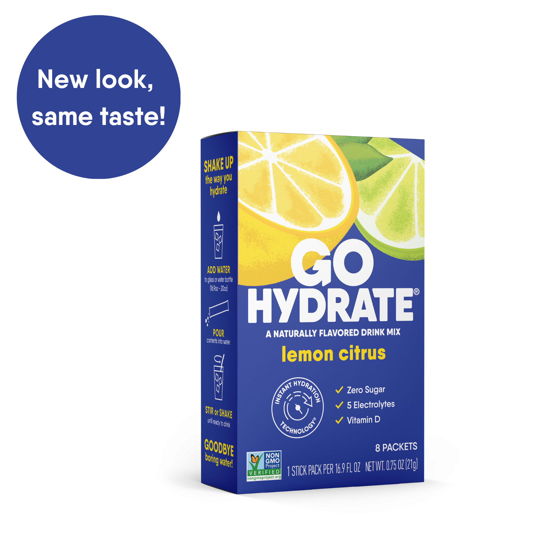 Lemon Citrus - 8 Count - GoHydrate