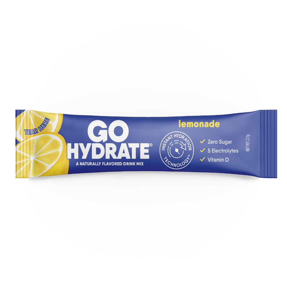 Lemonade Electrolyte Packets - Sugar-Free Summer (30ct) – GoHydrate
