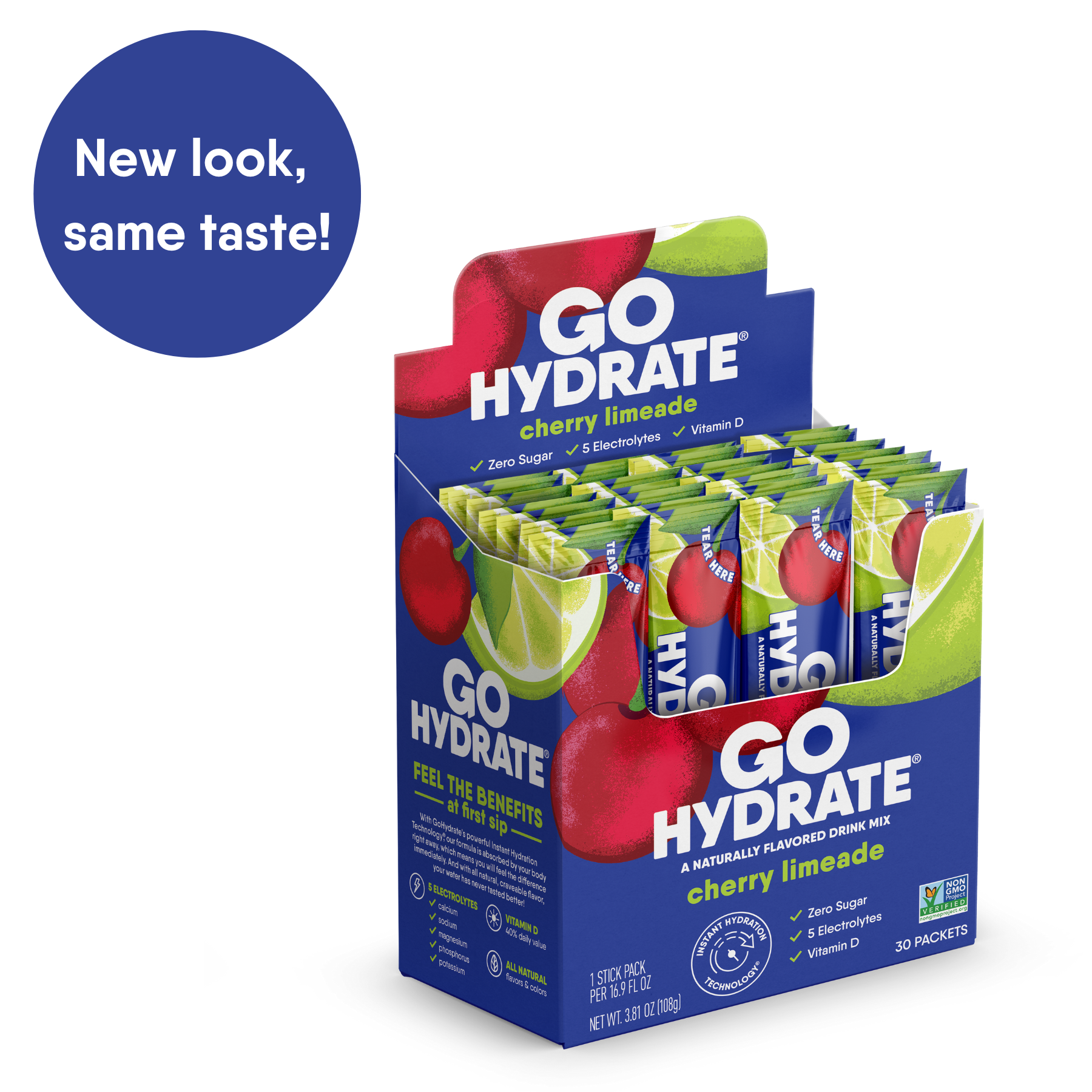 Cherry Limeade - 30 pack - GoHydrate