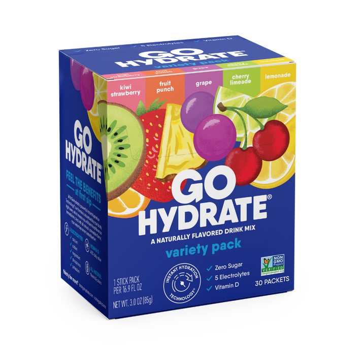 Electrolyte Variety Pack - 5 Flavors to Discover (30ct) – GoHydrate
