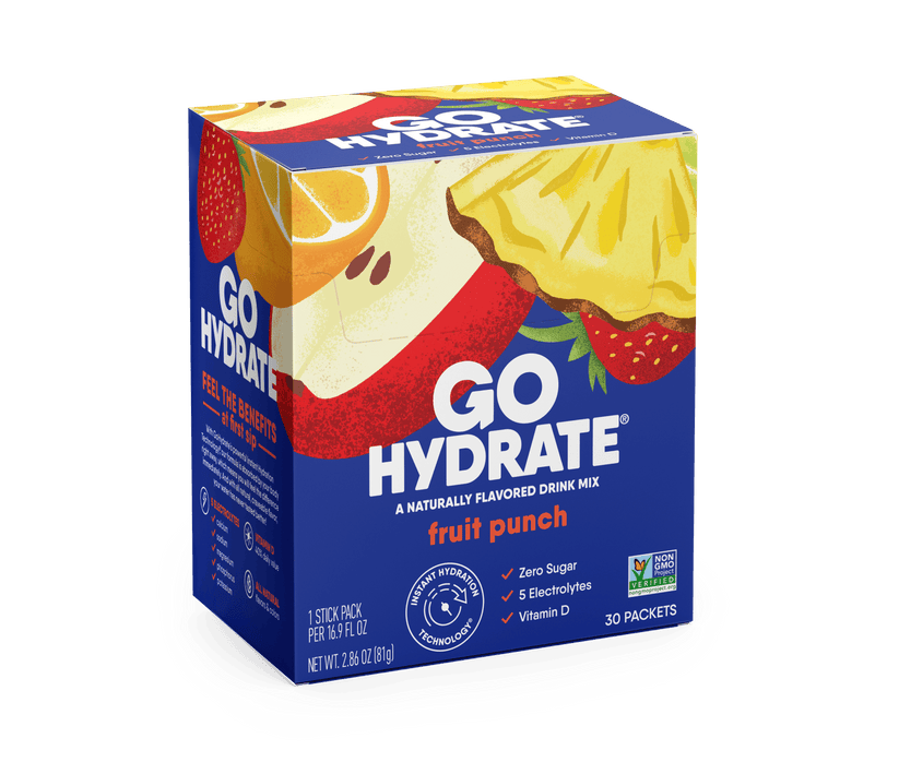 Fruit Punch Electrolyte Packets - Zero Sugar Classic – GoHydrate