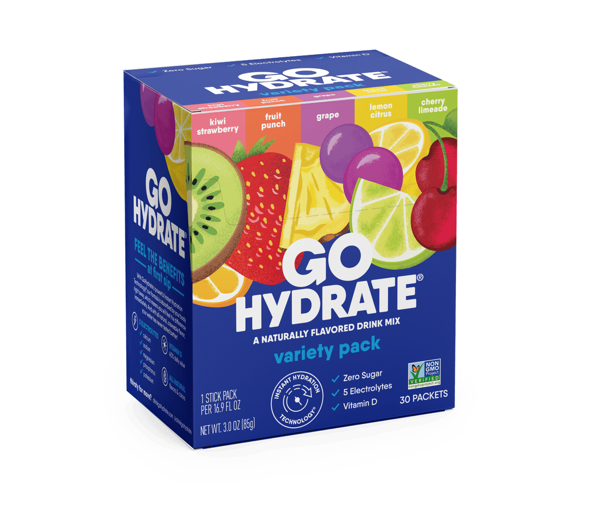 Variety Box - 30 Pack – GoHydrate